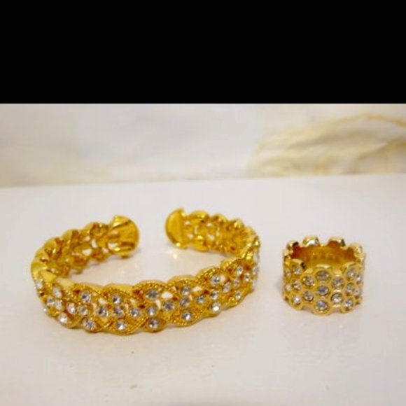 Joan Boyce | Jewelry | Joan Boyce Italian Gelato Crystal Cuff Crown ...